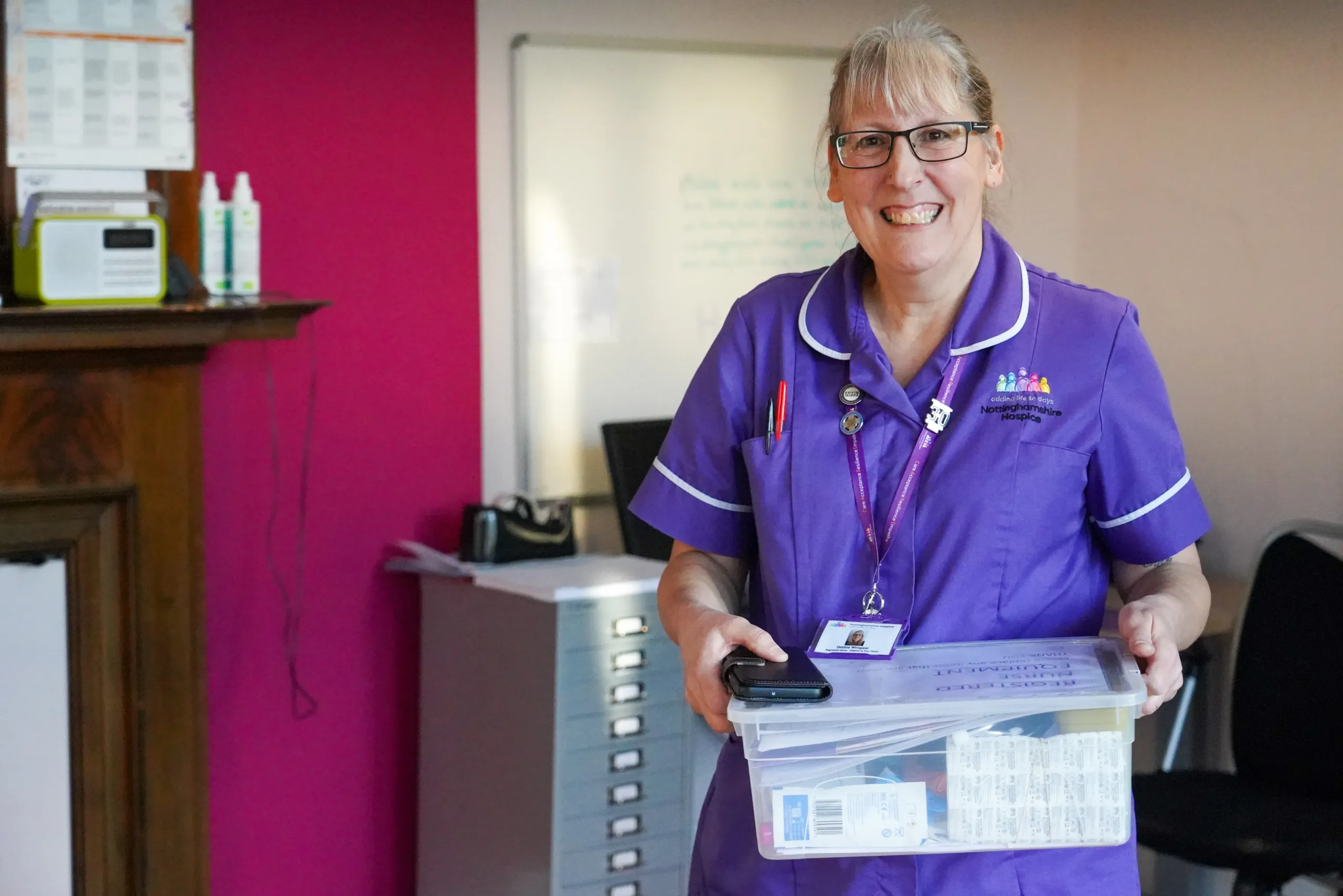 Meet the team - Nurse Debbie - Nottinghamshire Hospice